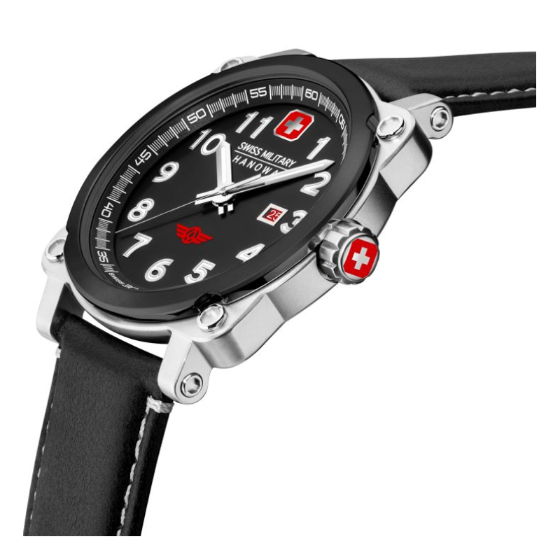 Swiss Military Hanowa - Aerograph Night Vision - silber